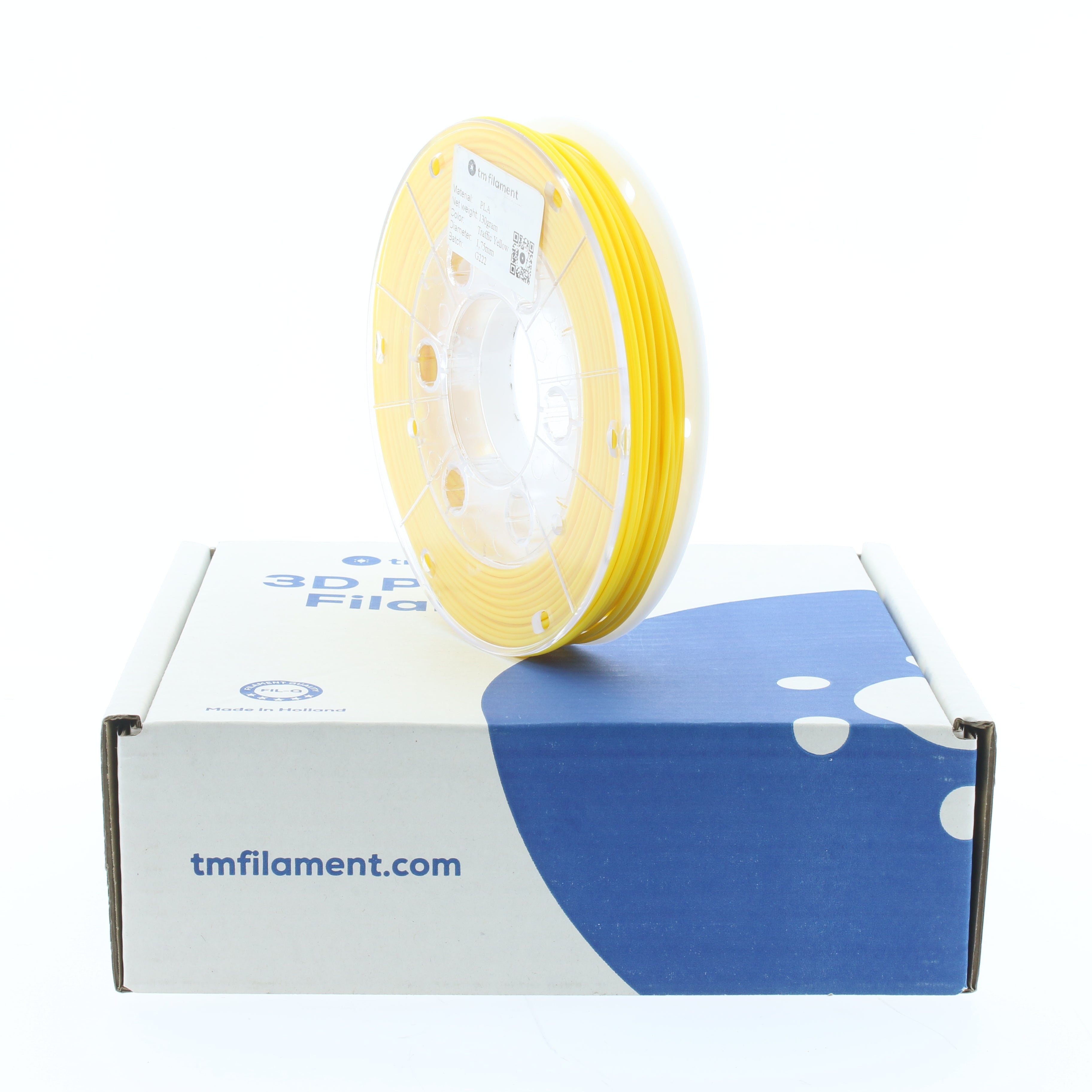 PLA - Verkehrsgelb Probe 100 Gramm – TM3D